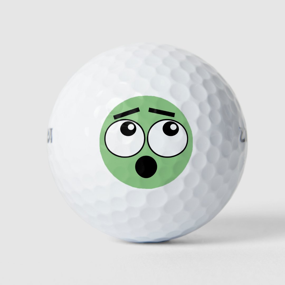 Goofy Golf - Wow, A Hole In One! Golf Balls | Zazzle