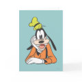 Goofy | Hand on Chin Card | Zazzle