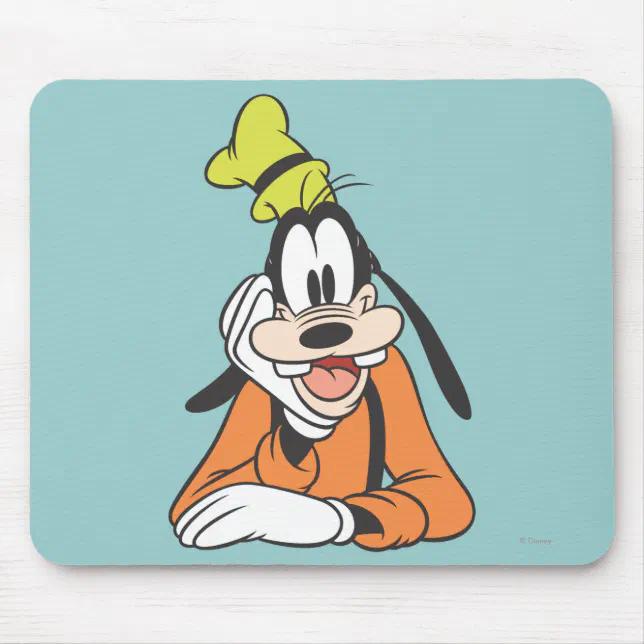 Goofy | Hand on Chin Mouse Pad | Zazzle