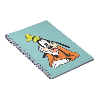 Goofy | Hand on Chin Notebook | Zazzle