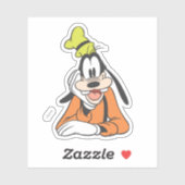 Goofy | Hand on Chin Sticker | Zazzle