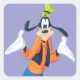 Goofy | Hands Out Square Sticker | Zazzle