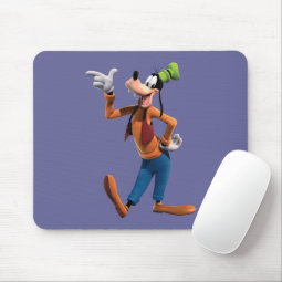Goofy | Pointing Mouse Pad | Zazzle