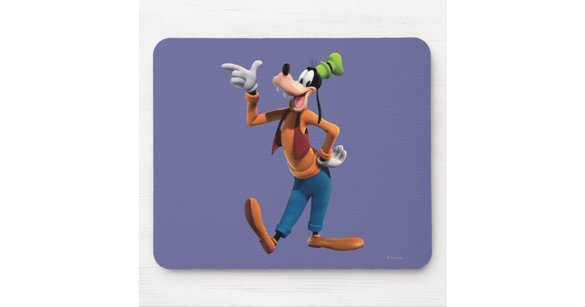 Goofy | Pointing Mouse Pad | Zazzle