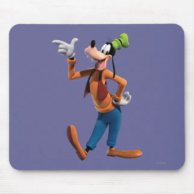 Goofy | Pointing Mouse Pad | Zazzle