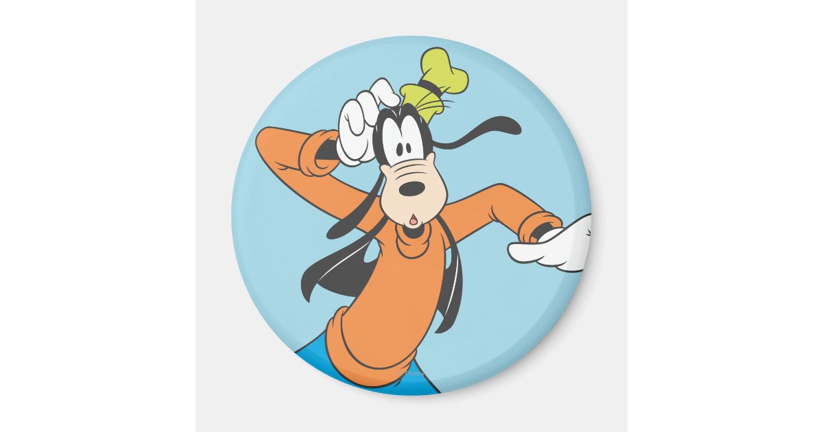 Goofy | Scratching Head Magnet | Zazzle