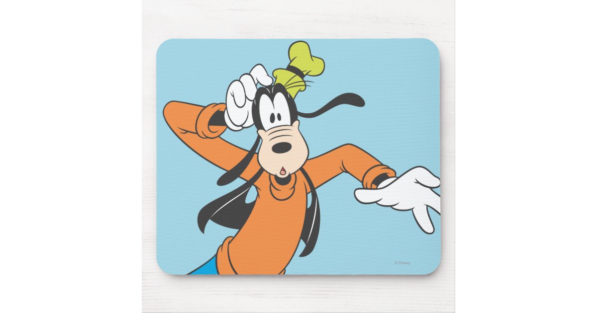 Goofy | Scratching Head Mouse Pad | Zazzle.com