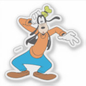 Goofy | Scratching Head Sticker | Zazzle