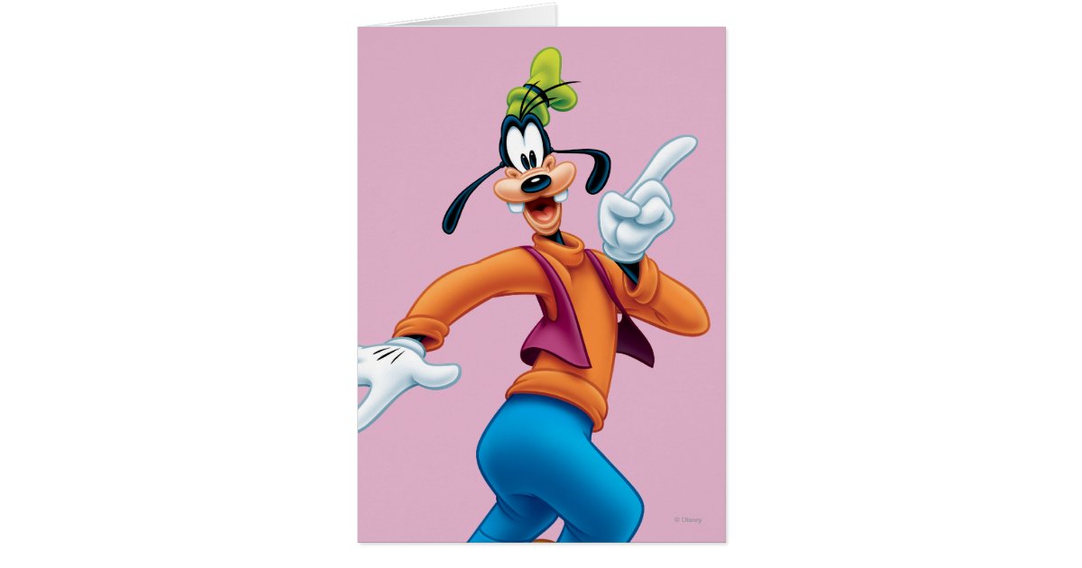 Goofy | Side Finger Up | Zazzle