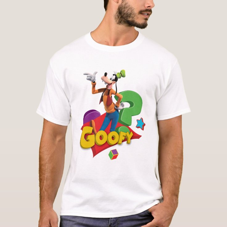 Goofy | Standing T-Shirt | Zazzle