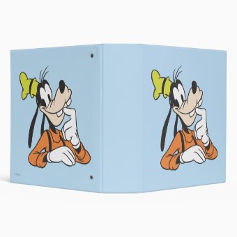 Goofy | Thinking Binder | Zazzle
