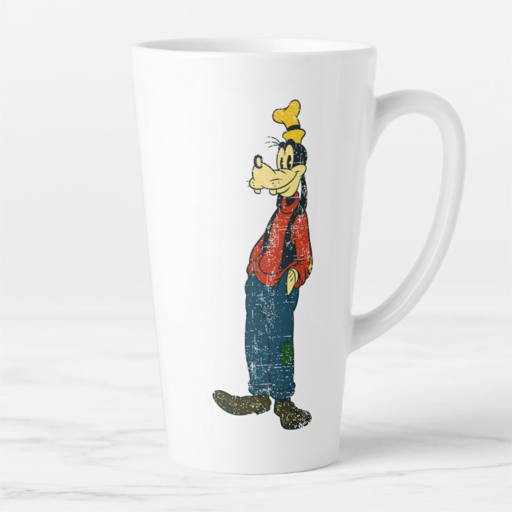 Goofy | Vintage Latte Mug | Zazzle