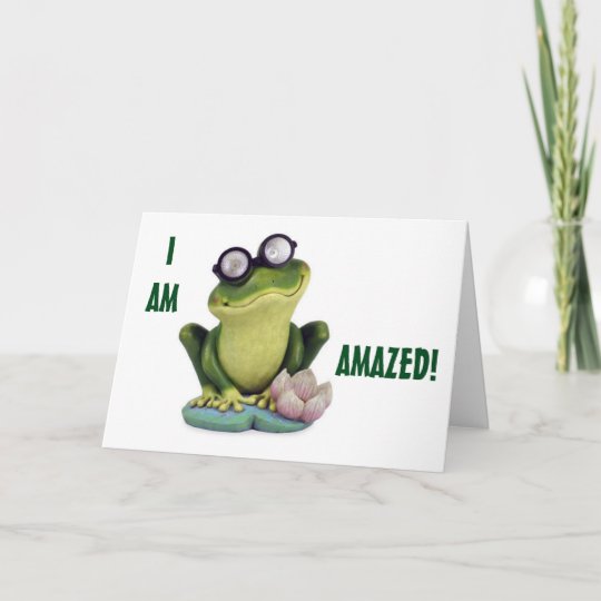 GOOGLE-EYED FROG-RETIREMENT FUN CARD | Zazzle.com