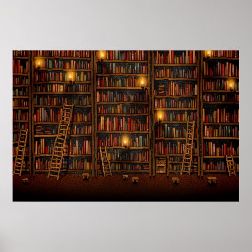 Google Library Poster | Zazzle