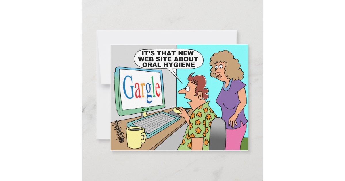 Google Parody Cartoon | Zazzle