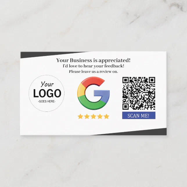 Google Review Card | Zazzle