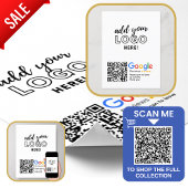 GOOGLE REVIEWS QR code Custom Branded Poster | Zazzle