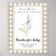 goose baby shower - books for baby poster | Zazzle