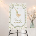 Goose nursery rhymes birthday party welcome sign | Zazzle