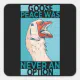 Goose Peace Was Never An Option Goose Geese Square Sticker | Zazzle