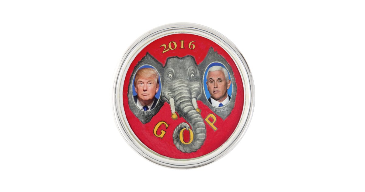 GOP 2016 PIN | Zazzle