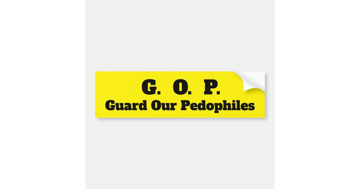 GOP BUMPER STICKER | Zazzle