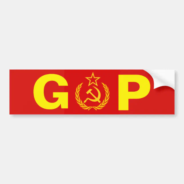 GOP BUMPER STICKER | Zazzle