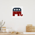 GOP elephant logo Poster | Zazzle