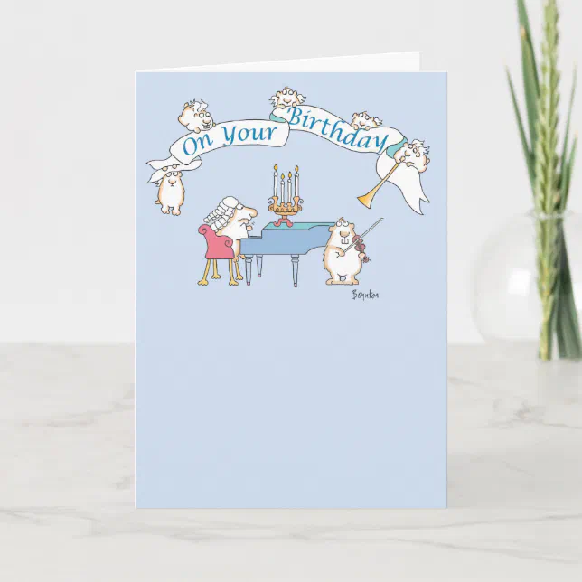 GOPHER BAROQUE Birthday Card | Zazzle