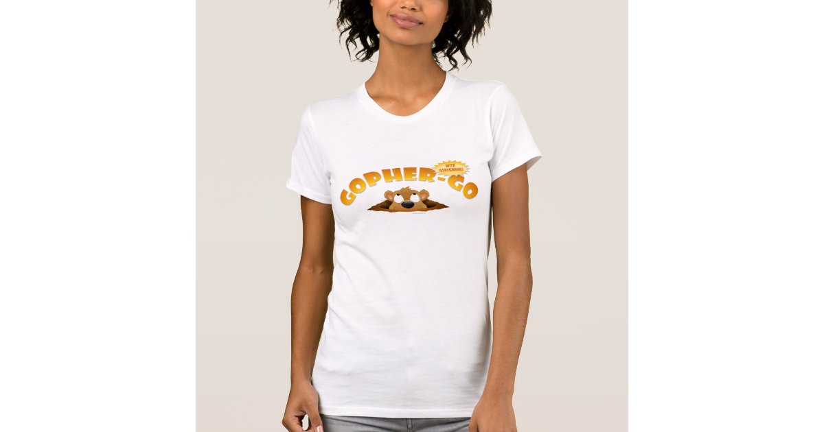 Gopher-Go T-Shirt | Zazzle