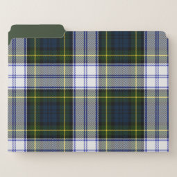 Gordon Dress Plaid File Folder Set | Zazzle