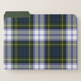Gordon Dress Plaid File Folder Set | Zazzle