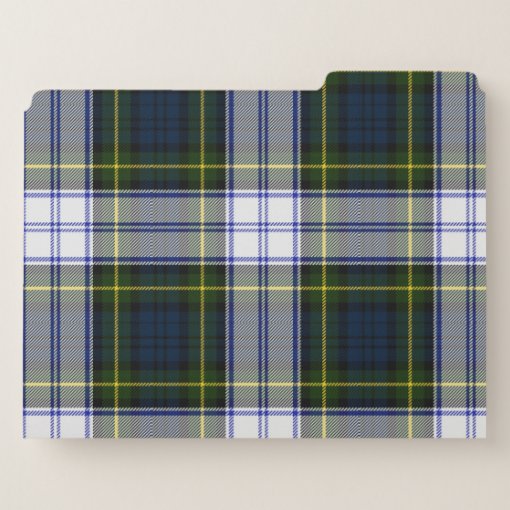 Gordon Dress Plaid File Folder Set | Zazzle