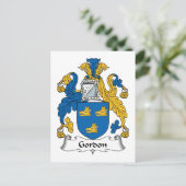 Gordon Family Crest Postcard | Zazzle