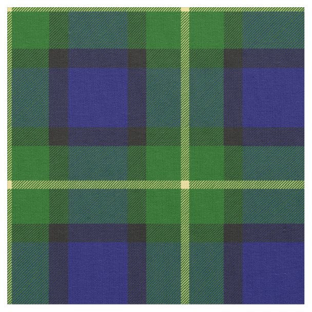 Clan Gordon Tartan Fabric | Zazzle