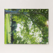Gorgeous Forest Disc Golf Puzzle | Zazzle