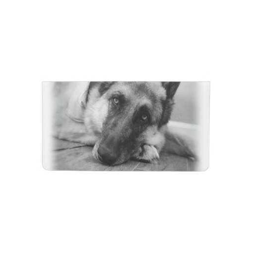 Gorgeous German Shepherd Checkbook Cover | Zazzle