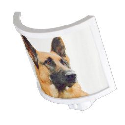 Gorgeous German Shepherd Photo Night Light | Zazzle