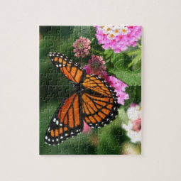 Gorgeous Monarch Butterfly Design Jigsaw Puzzle | Zazzle