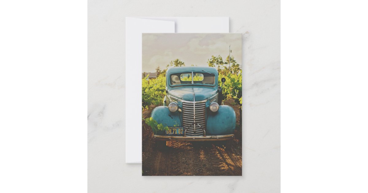 GORGEOUS OLD FASHION BLANK CARD | Zazzle
