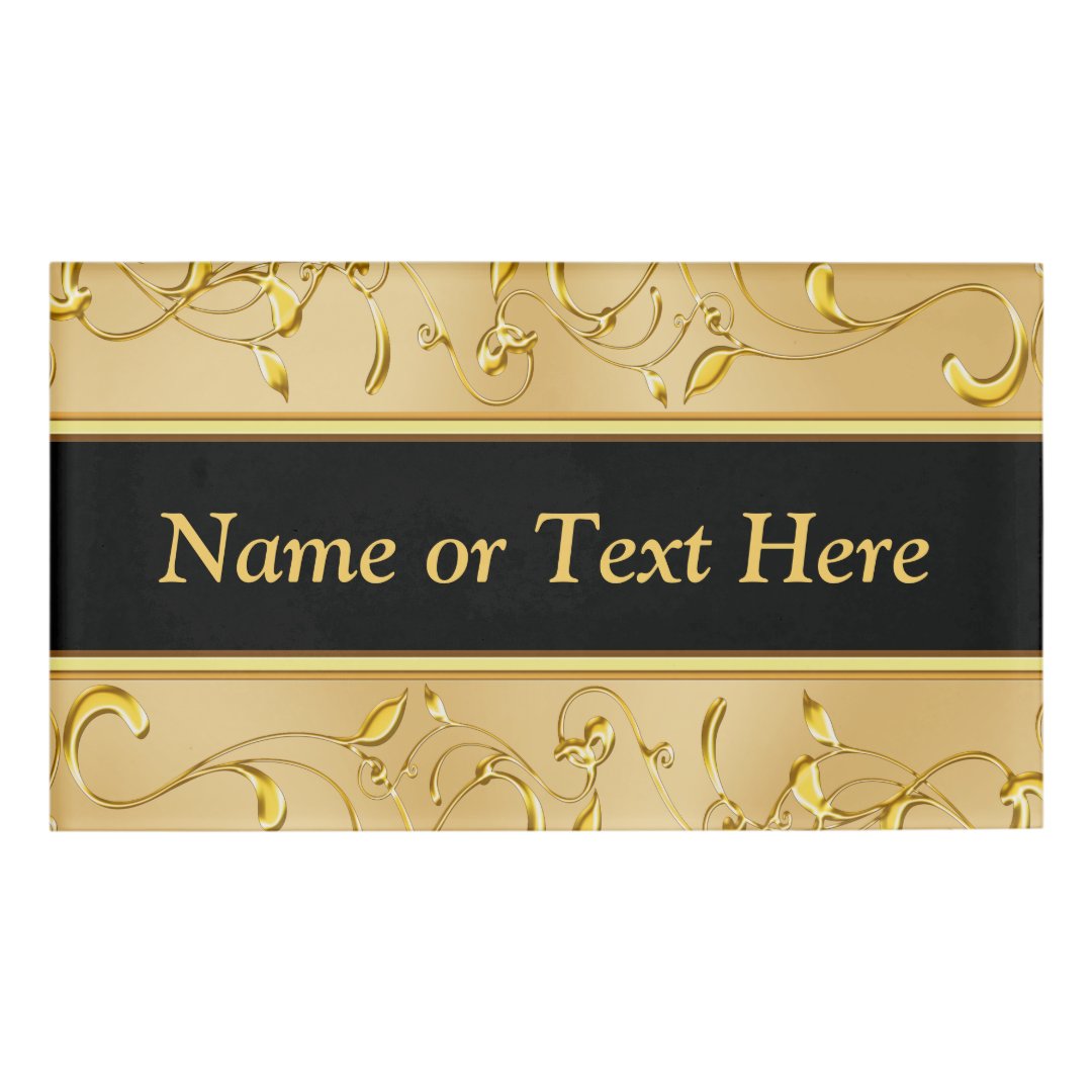 Gorgeous Personalized Name Magnetic Tags | Zazzle