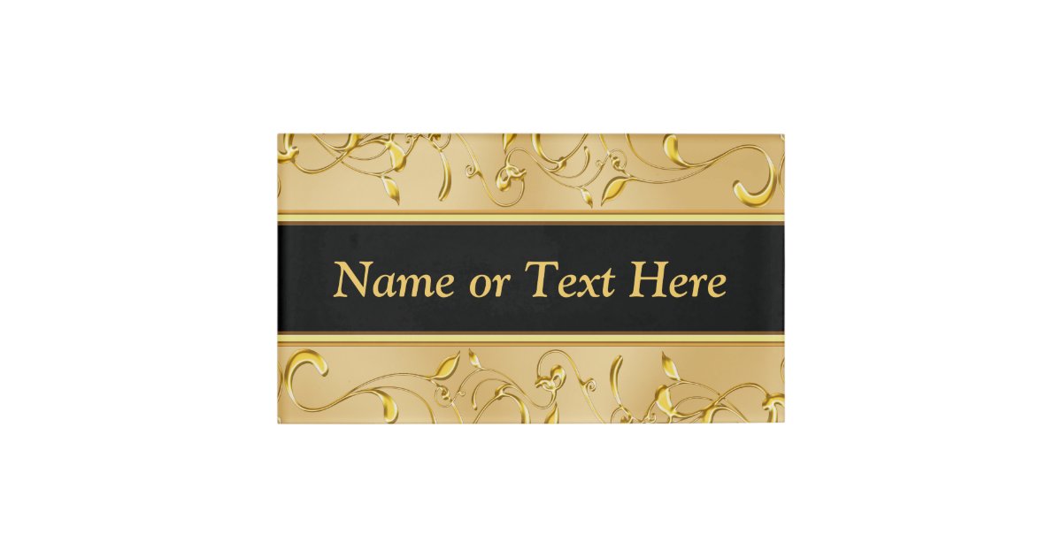 Gorgeous Personalized Name Magnetic Tags | Zazzle
