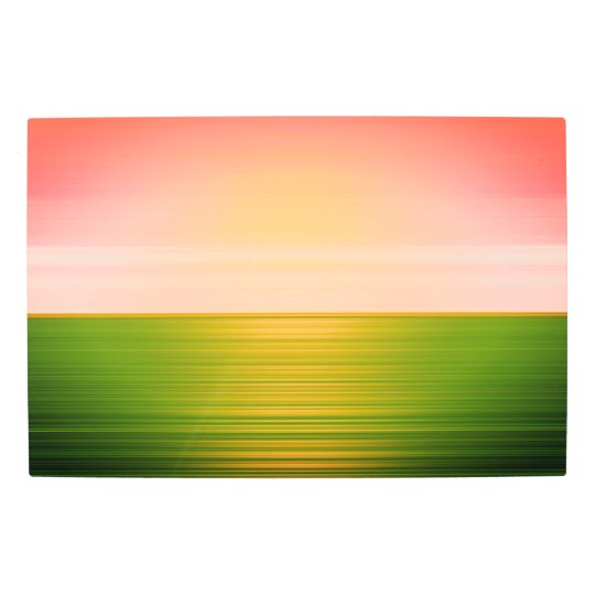 Gorgeous Sunrise over Green Field - Abstract Art | Zazzle.com