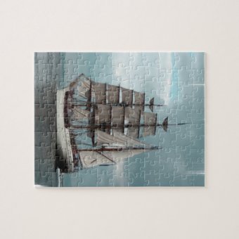 Gorgeous Tall Ship Jigsaw Puzzle | Zazzle