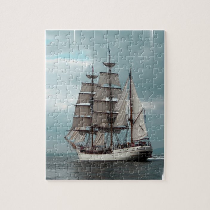 Gorgeous Tall Ship Jigsaw Puzzle | Zazzle.com