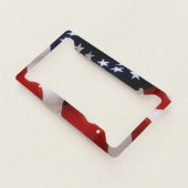 Gorgeous USA Flag License Plate Frame | Zazzle