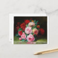 Gorgeous Vintage Flower Postcard | Zazzle