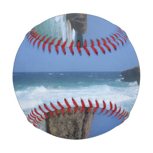 Gorgeous Waves Crashing in Aruba Baseball | Zazzle
