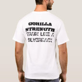 Gorilla Strength Silverback T-Shirt | Zazzle