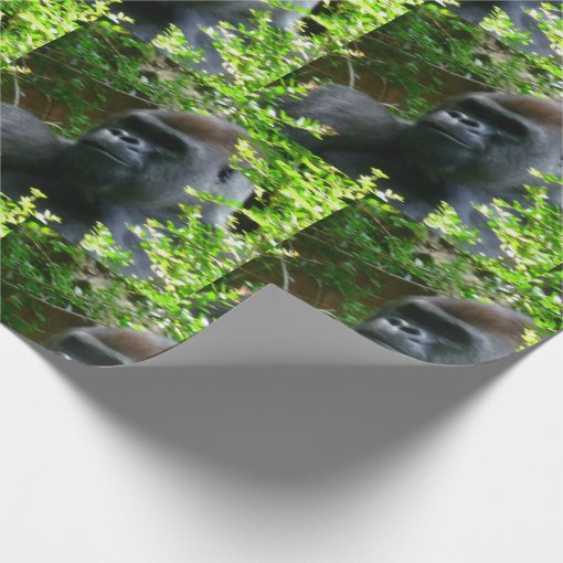Gorilla Wrapping Paper | Zazzle